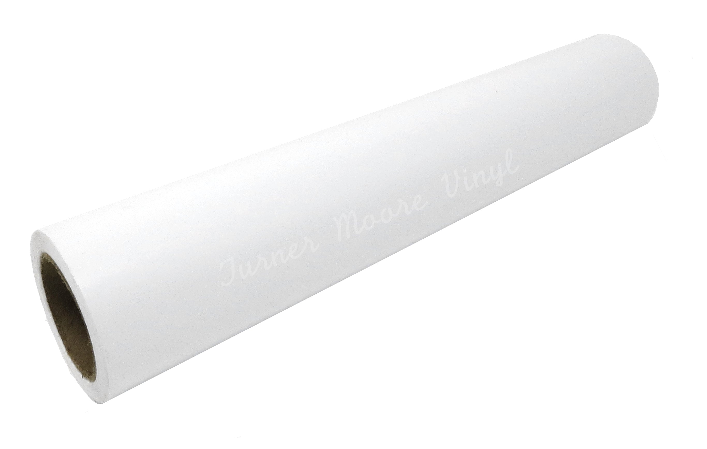 Matte White Adhesive Vinyl Roll 12" by 15 FT by Turner Moore Vinyl